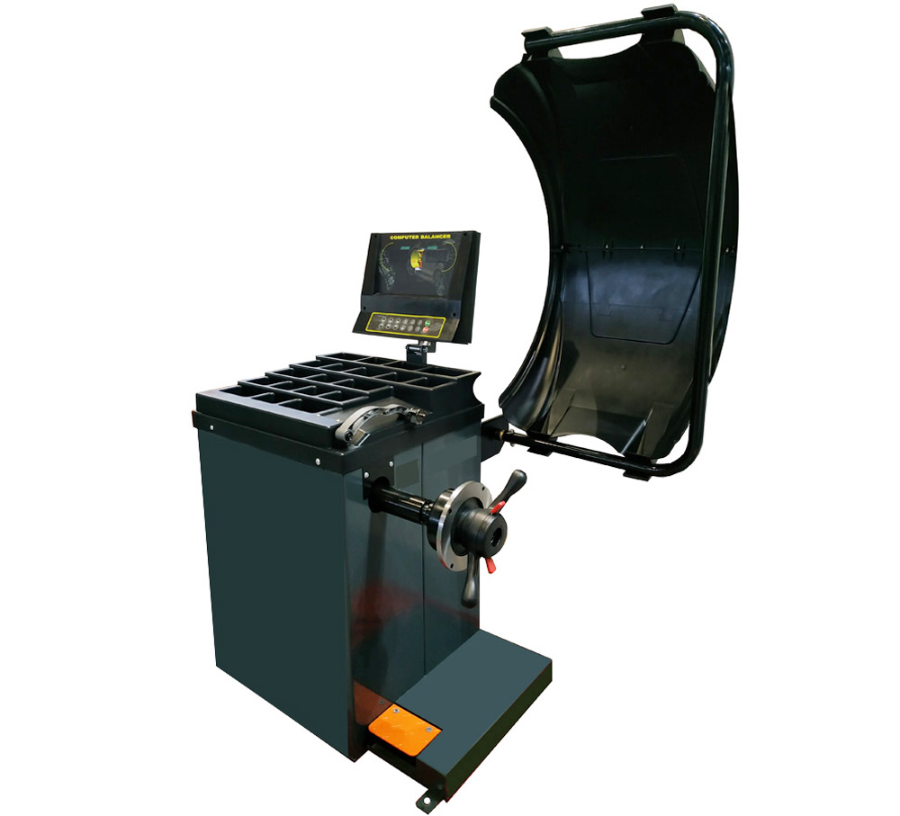 LD-160 Automatic Wheel Balancer-Wheel Balancer-LEADER TECHNOLOGY CO., LTD.
